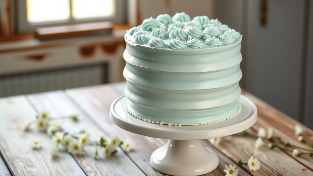 Baby Blue Birthday Cake – Family Feast