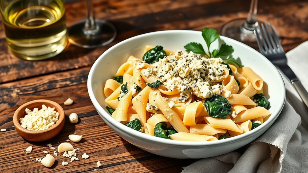 Blue Cheese Pasta – Family Feast